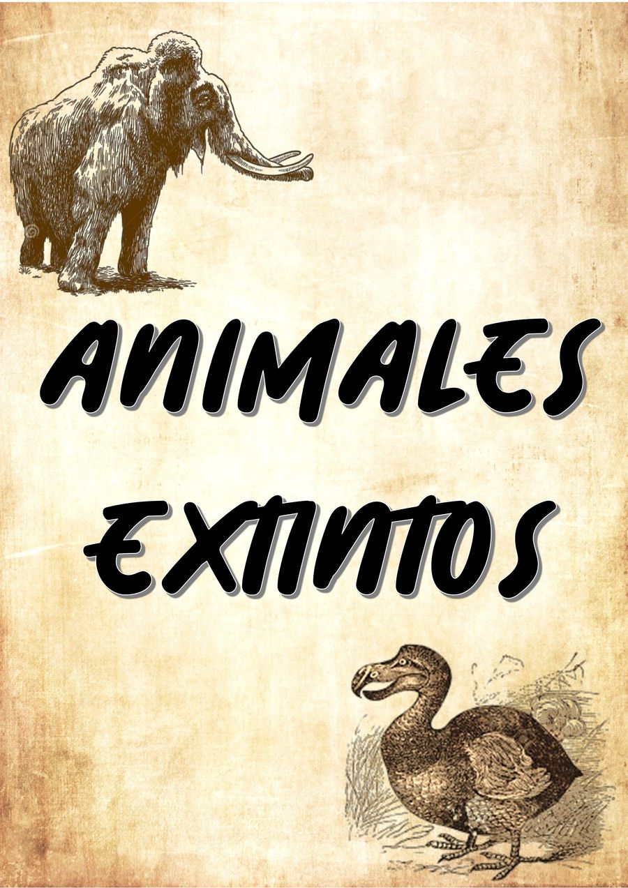 Revista de animales extintos by Gloria... - Flipsnack