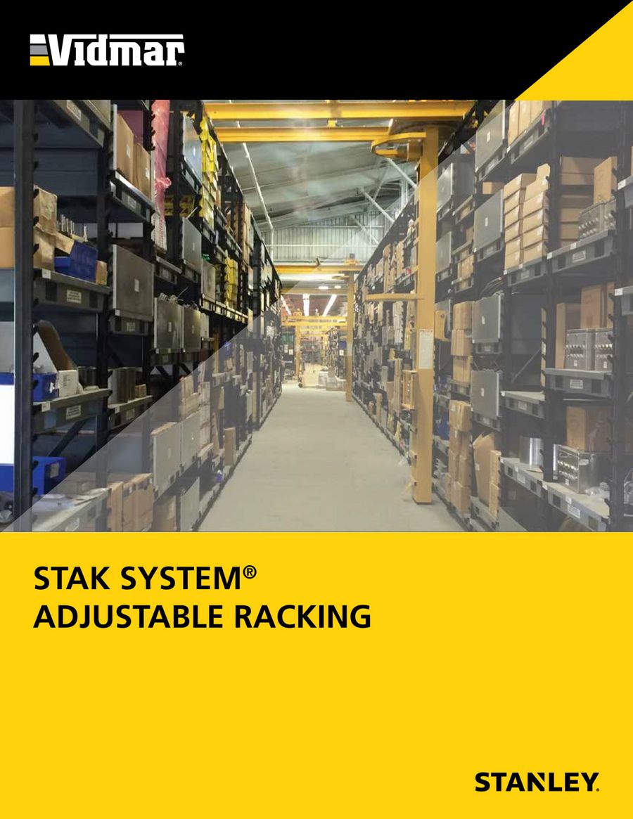 STAK System® Adjustable Racking | Vidmar® by Smart Storage... - Flipsnack