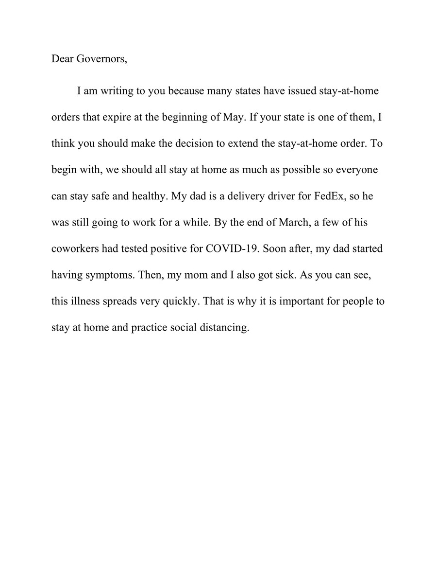 Persuasive Letter Example by Kayla - Flipsnack