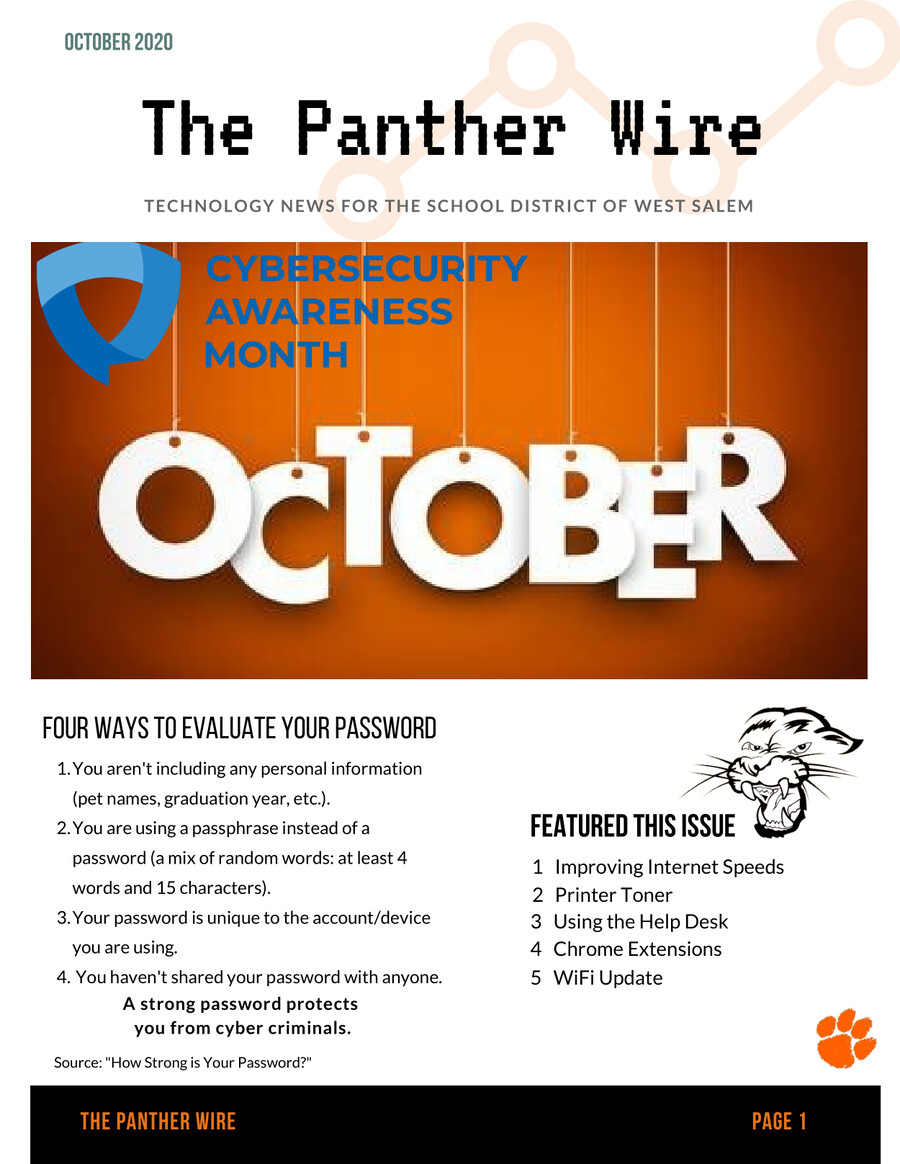 October 2020 - Panther Wire by Kathy Hilby - Flipsnack
