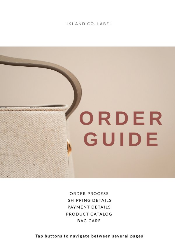 Iki and Co. Label Guidebook by ikiandcolabel - Flipsnack