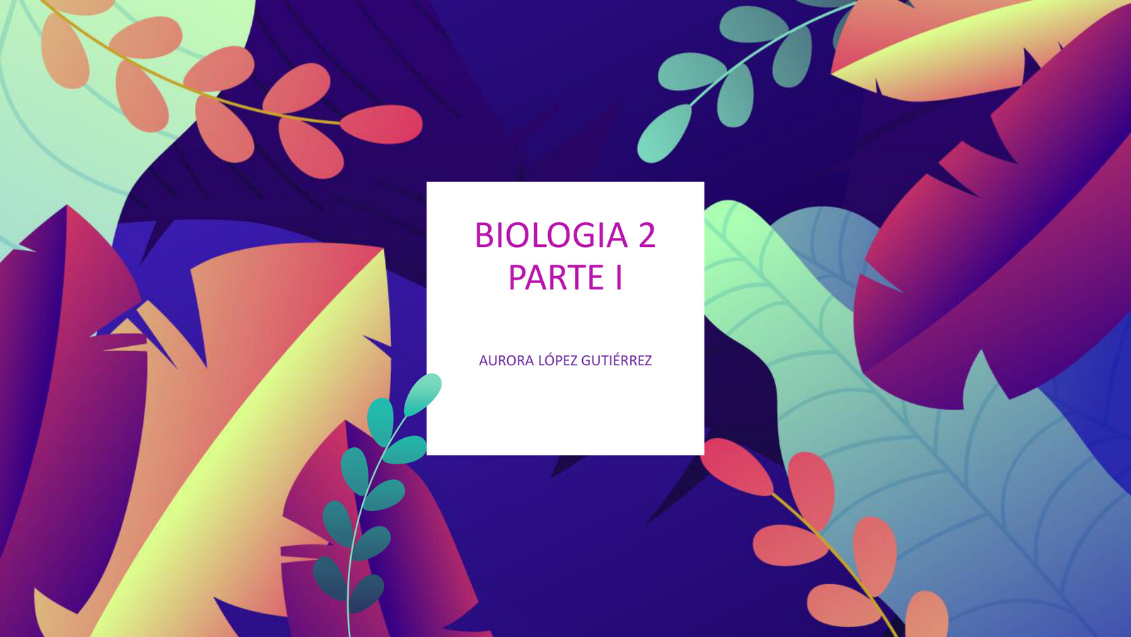 BIOLOGIA 2 - REVISTA I by Aurora11 - Flipsnack