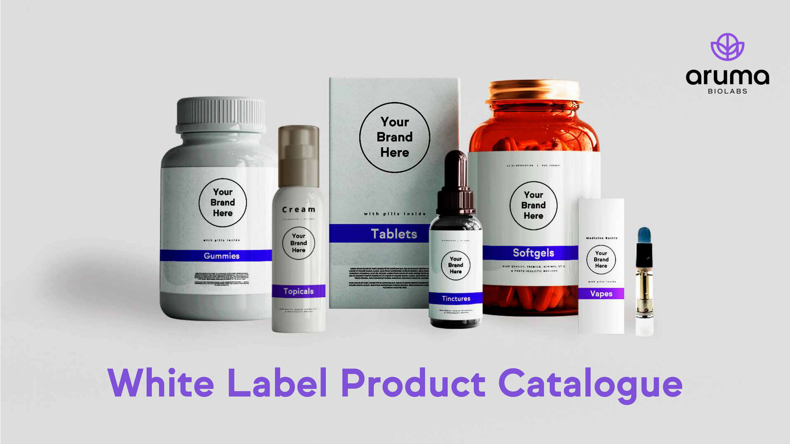 White Label Product Catalogue 2021 by Aruma Biolabs - Flipsnack