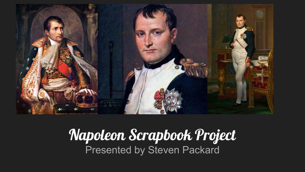 Napoleon Scrapbook Project by 9587FEEBDC9 - Flipsnack