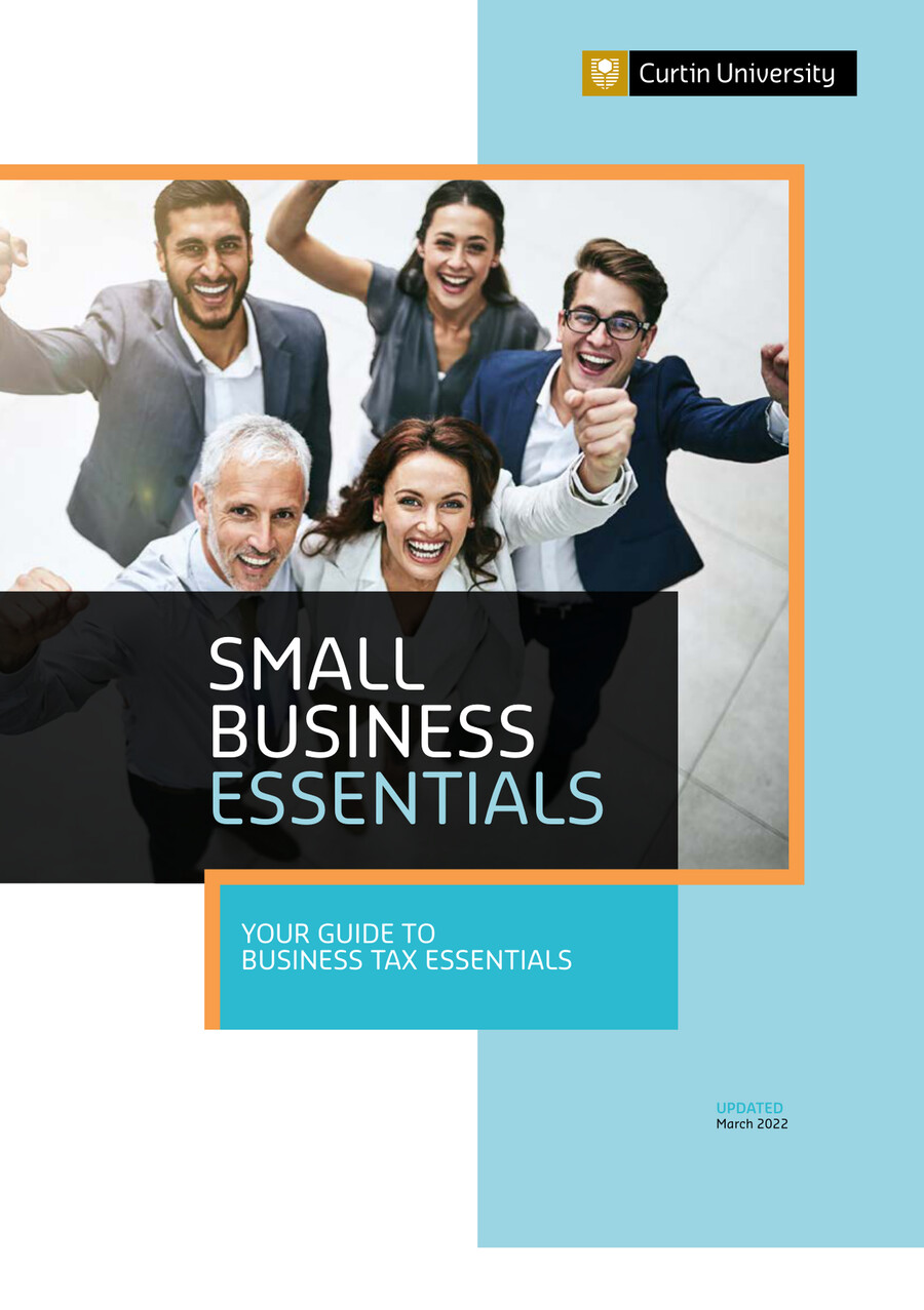 Curtin Tax Clinic Small Business Essentials by Curtin Tax Clinic ...