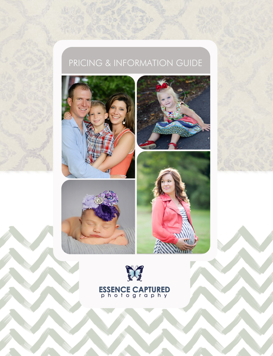 Essence Captured Photography Pricing Guide by ashley.kesner - Flipsnack