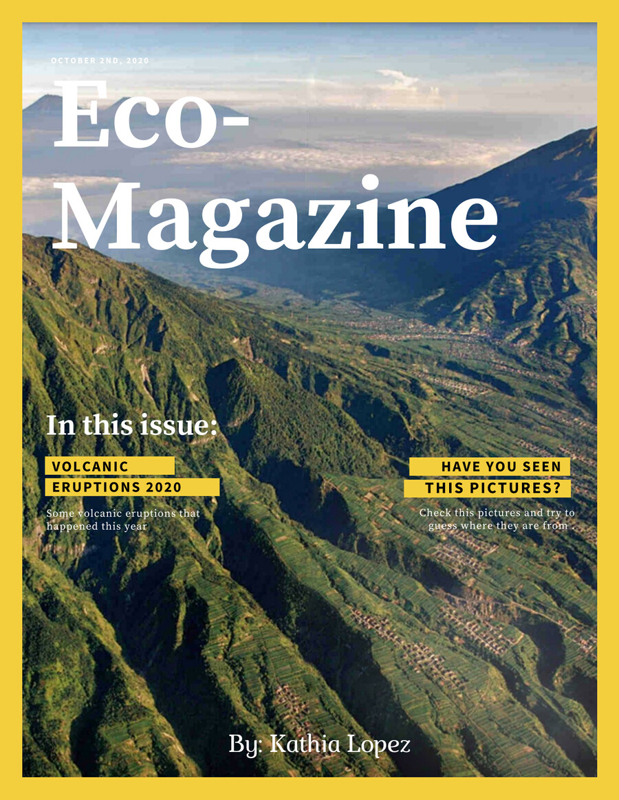 [Original size] Eco-Magazine by Kathia López - Flipsnack