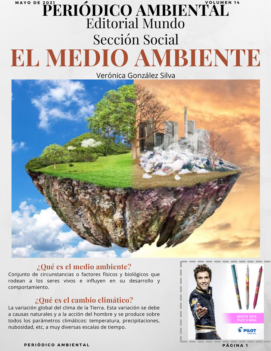 Periódico Medio Ambiente by Verónica... - Flipsnack