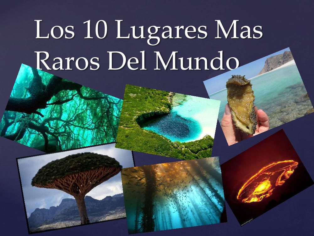 Los 10 Lugares Mas Raros Del Mundo by Marco... - Flipsnack