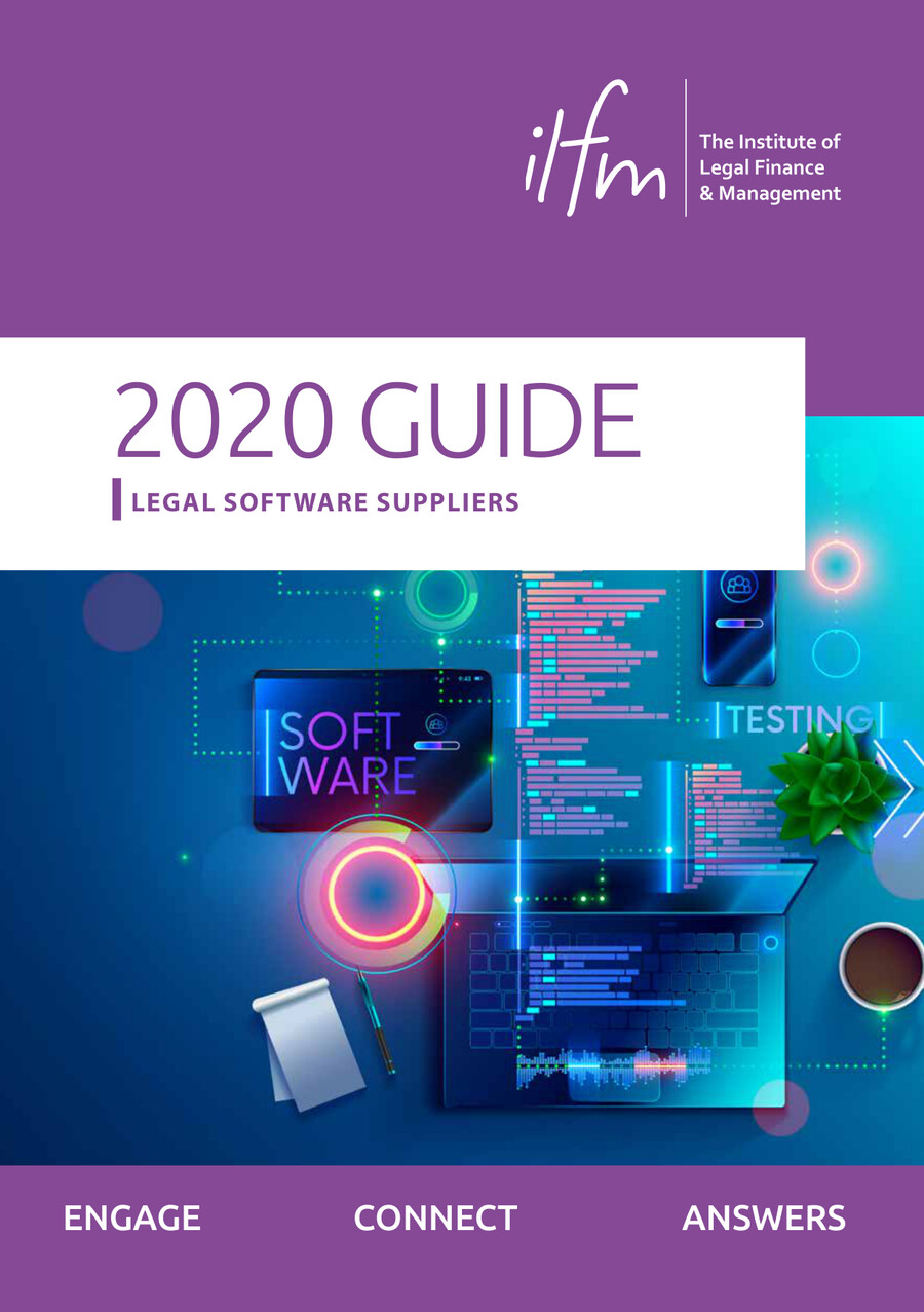 ILFM Legal Software Suppliers Guide 2020 by ILFM - Flipsnack