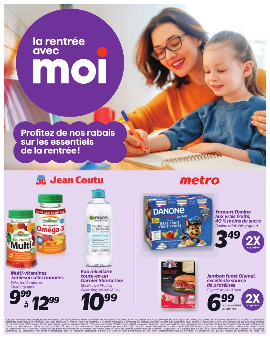 Cahier de la rentrée 2023 by Jean Coutu