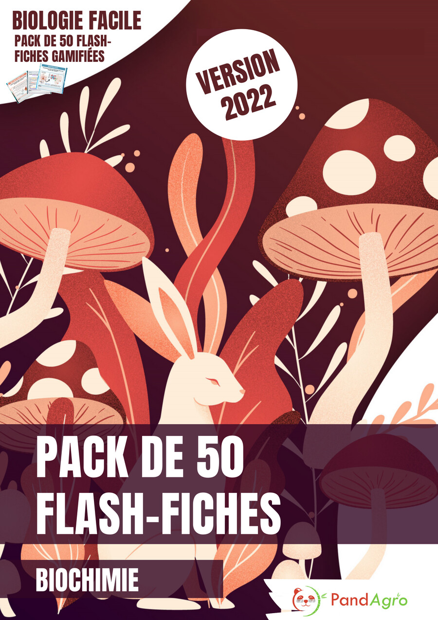 Pack 50 fiches biochimie GRATUIT _ Pandagro by PandAgro - BCPST ...