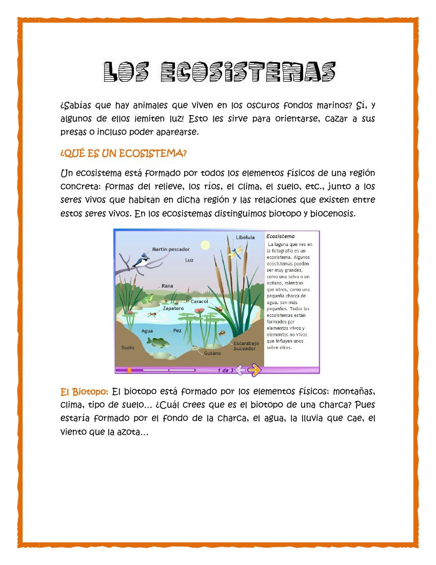 CLUB DE LECTURA N°2: LOS ECOSISTEMAS by Esteban - Flipsnack