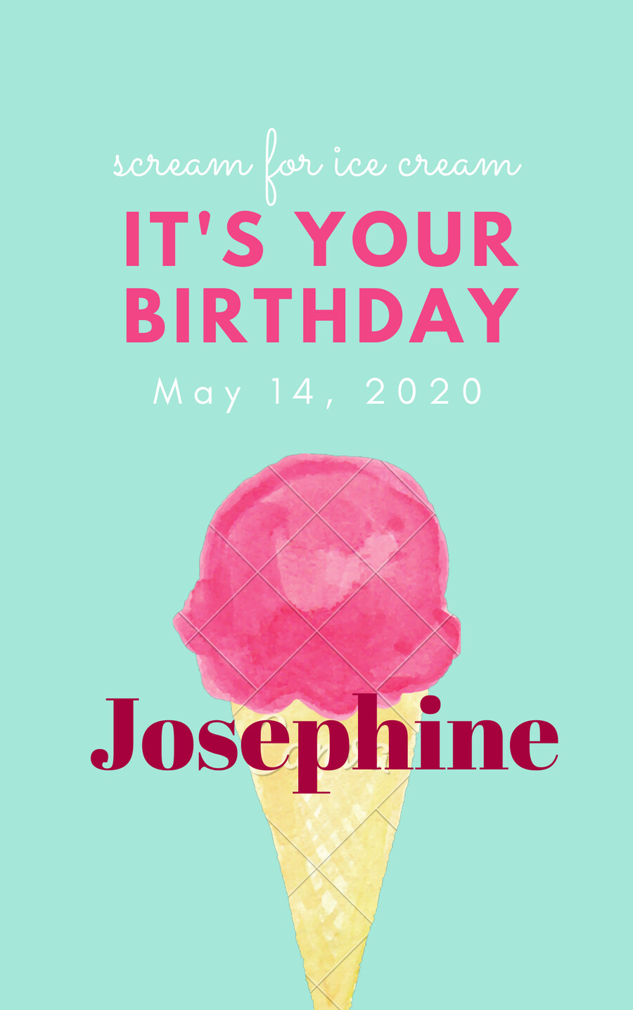 Happy Birthday Josephine by Kristina Bianchi - Flipsnack