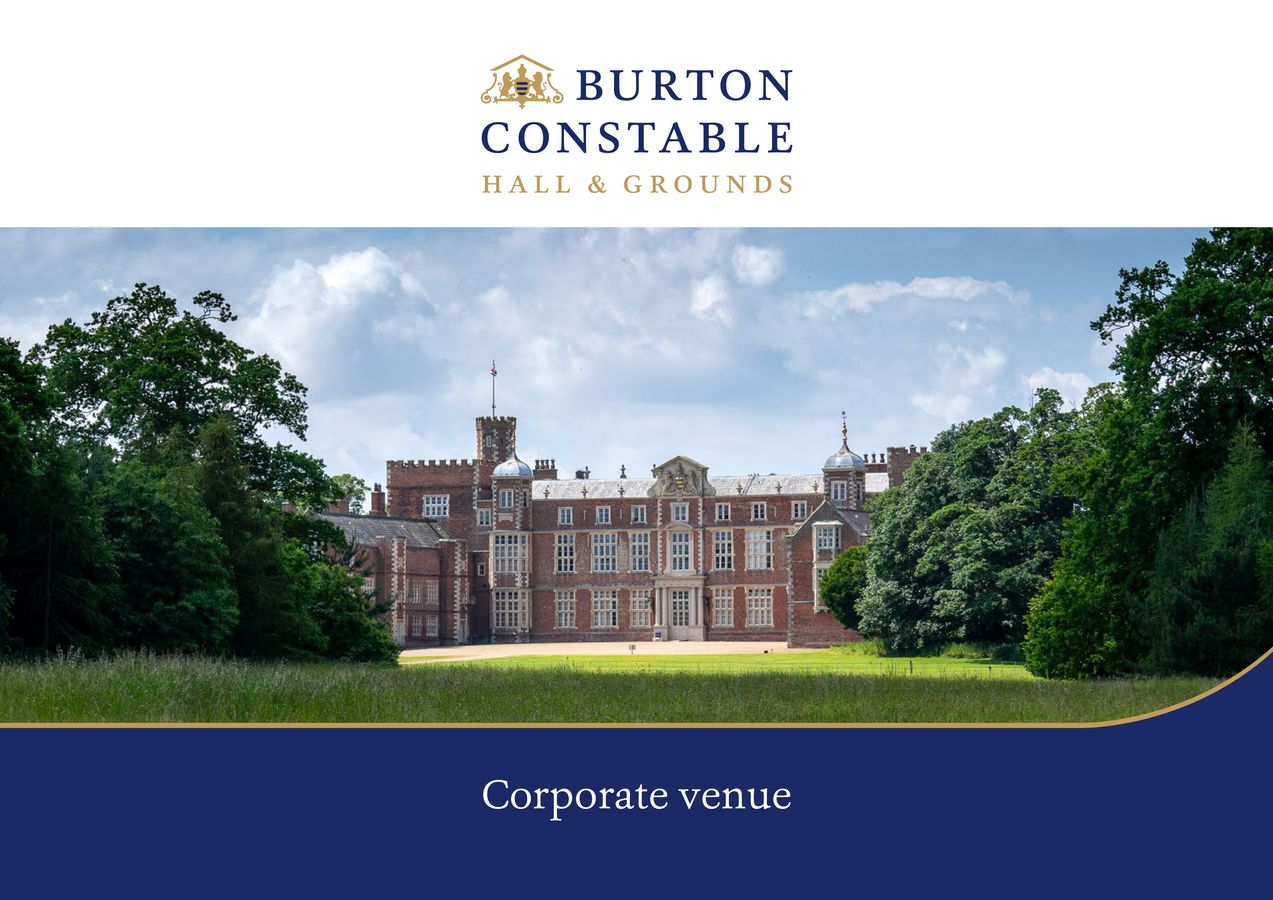 Burton Constable Venue Hire Brochure by David Allitt - Flipsnack