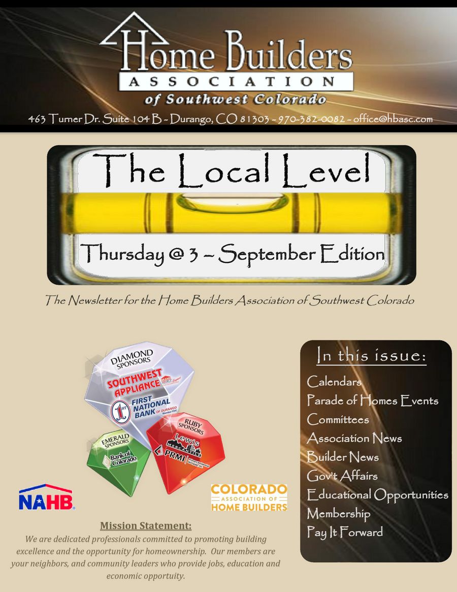 The Local Level - September Edition... - Flipsnack