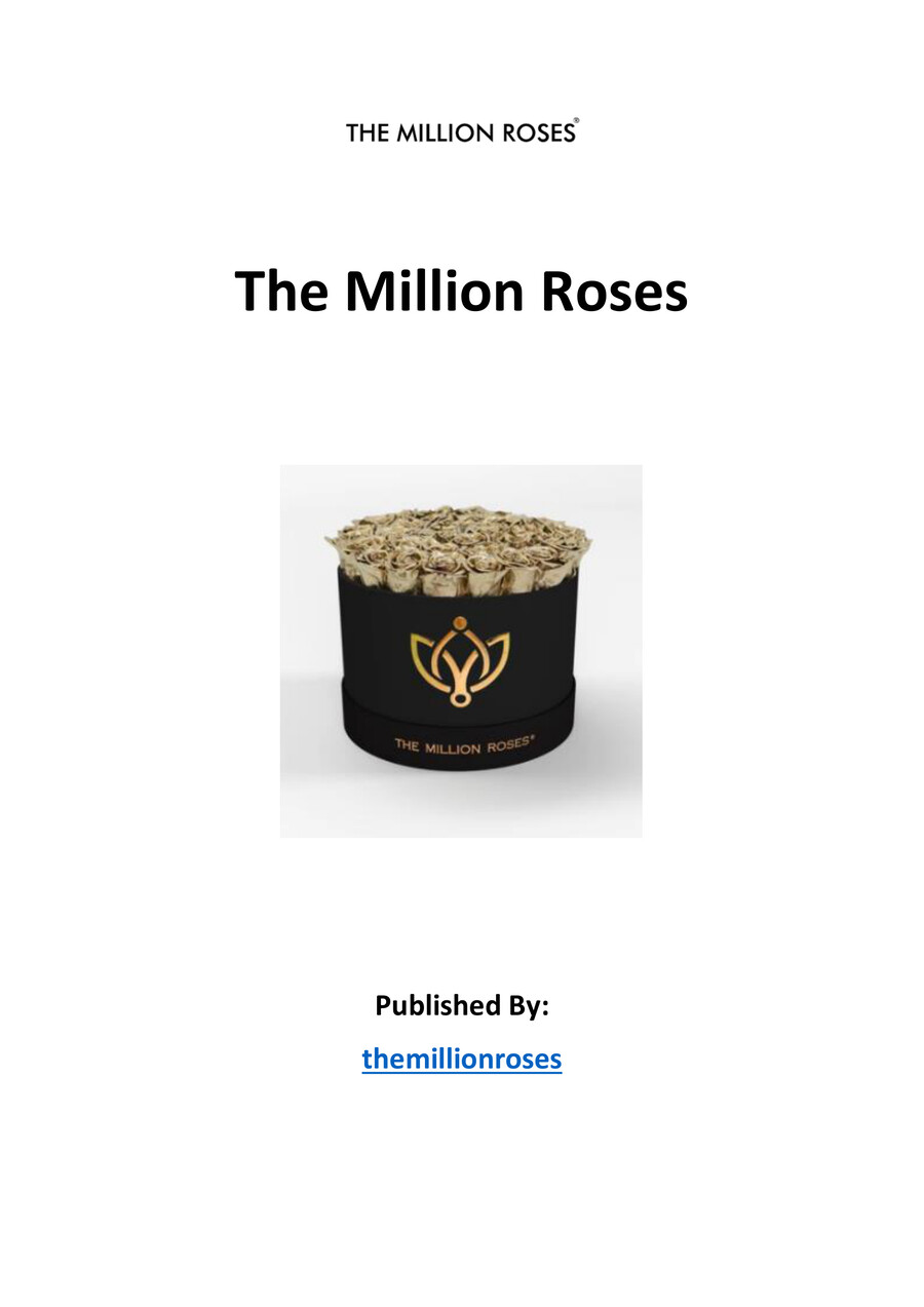 The Million Roses by TheMillion Roses - Flipsnack