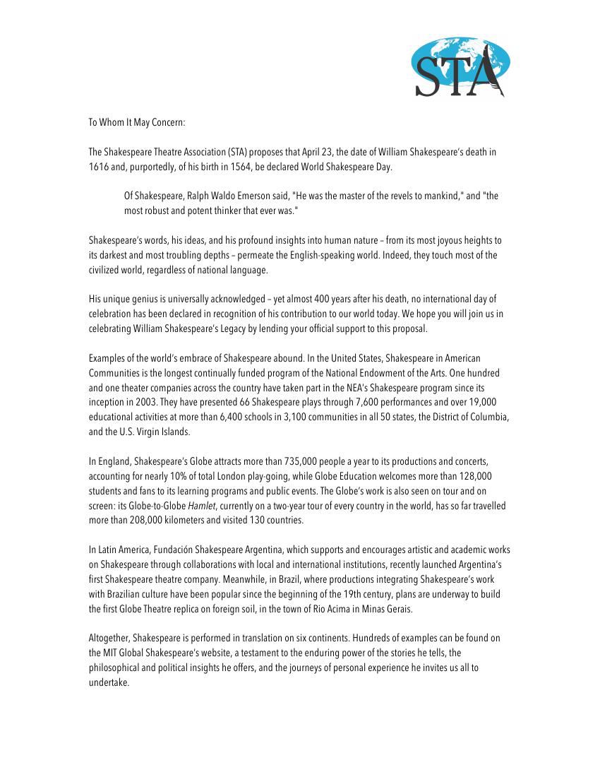 World_Shakespeare_Day_Ltr_Nov_2015 by Patrick Flick - Flipsnack