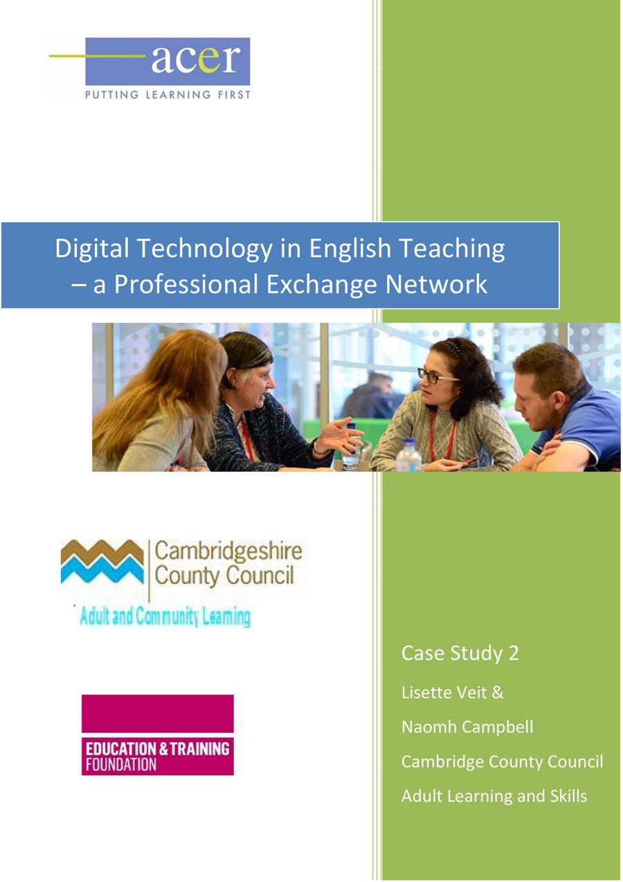 Digital Technology in English Teaching by Bob Read - Flipsnack