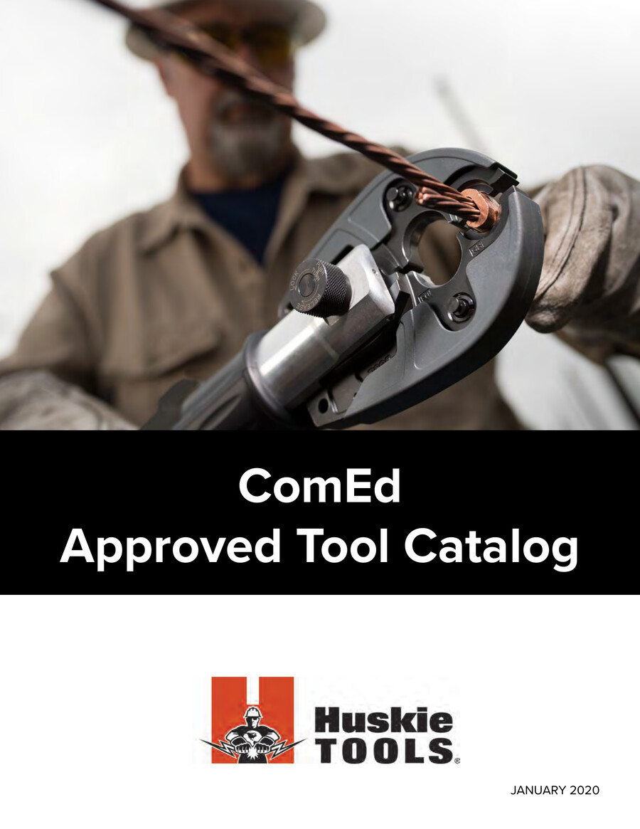 ComEd Approved Catalog 2020 Updated 3.19.20 by HUSKIE TOOLS - Flipsnack