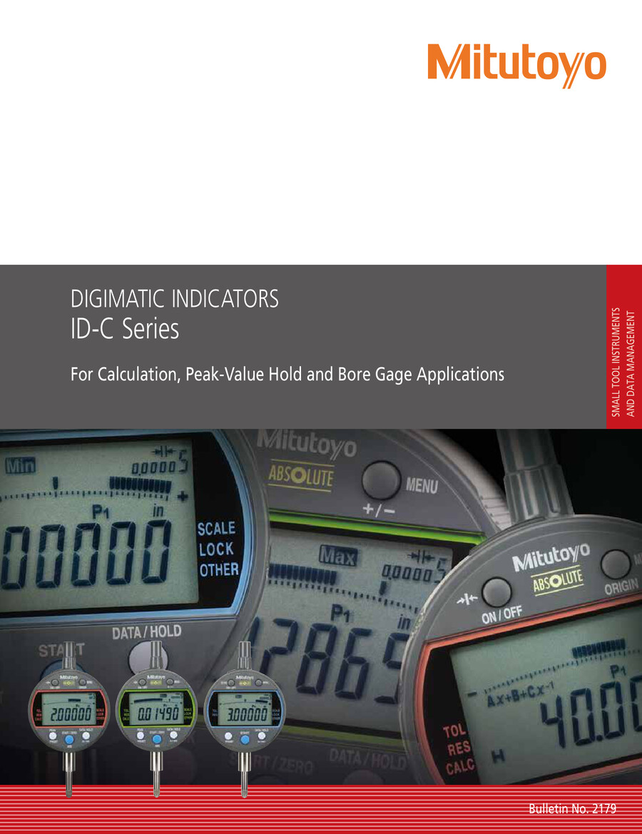 Digimatic Indicators ID-C Series by Shars Tool - Flipsnack