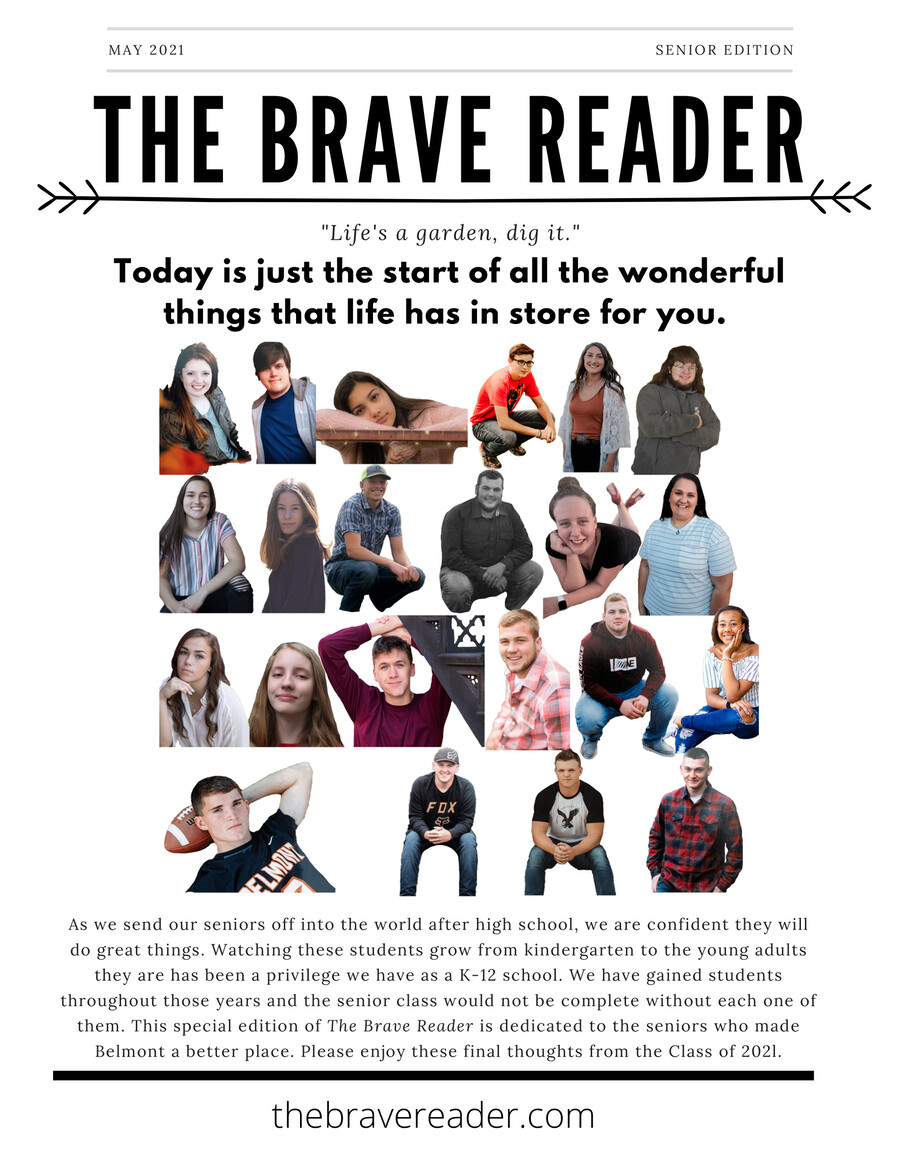 Senior Edition of The Brave Reader 2021 by Rahni Haverland - Flipsnack