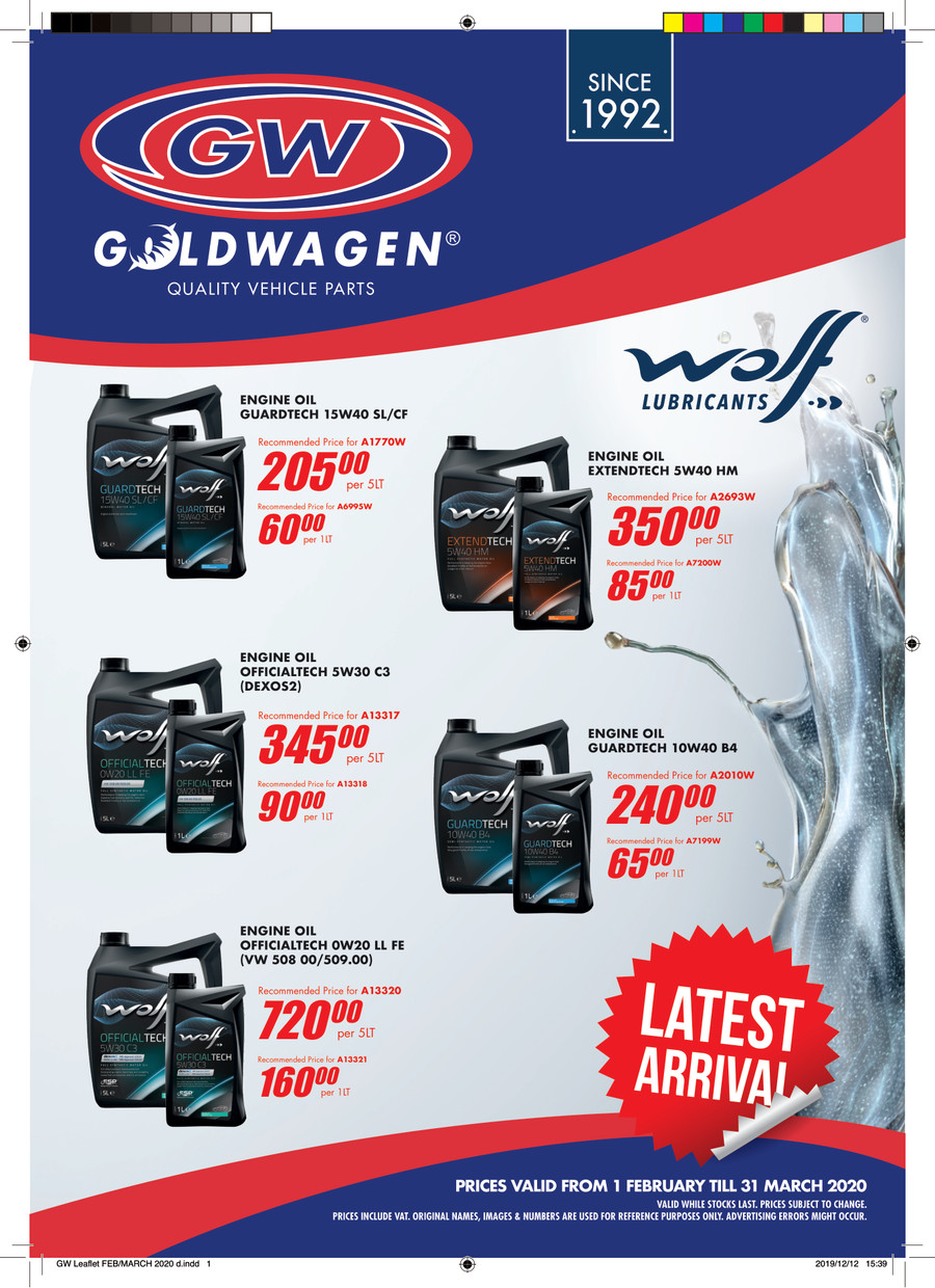 GW Leaflet FEB_MARCH 2020 by Goldwagen - Flipsnack