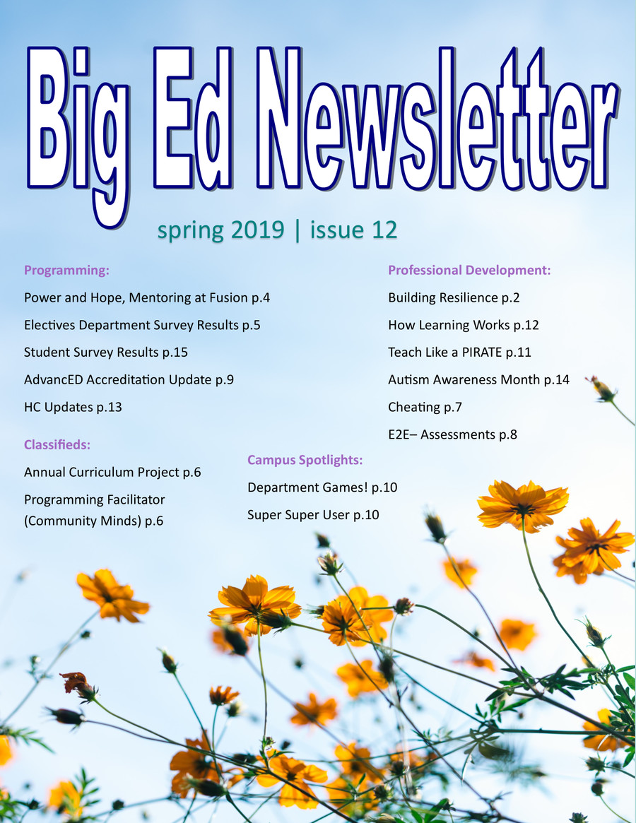 Newsletter Spring 2019 by Max Vaughn - Flipsnack