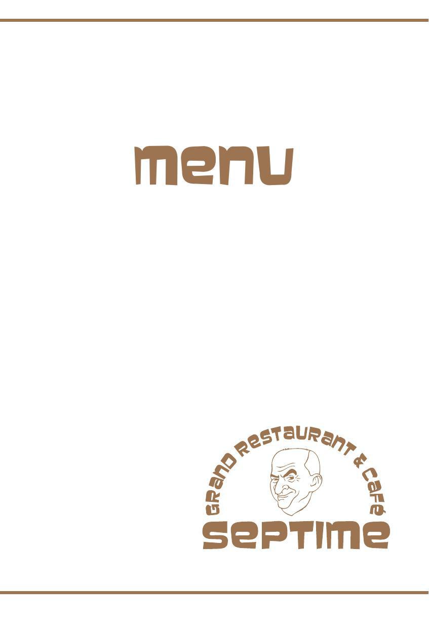 Grand Restaurant & Cafe Septime Menu by jan - Flipsnack