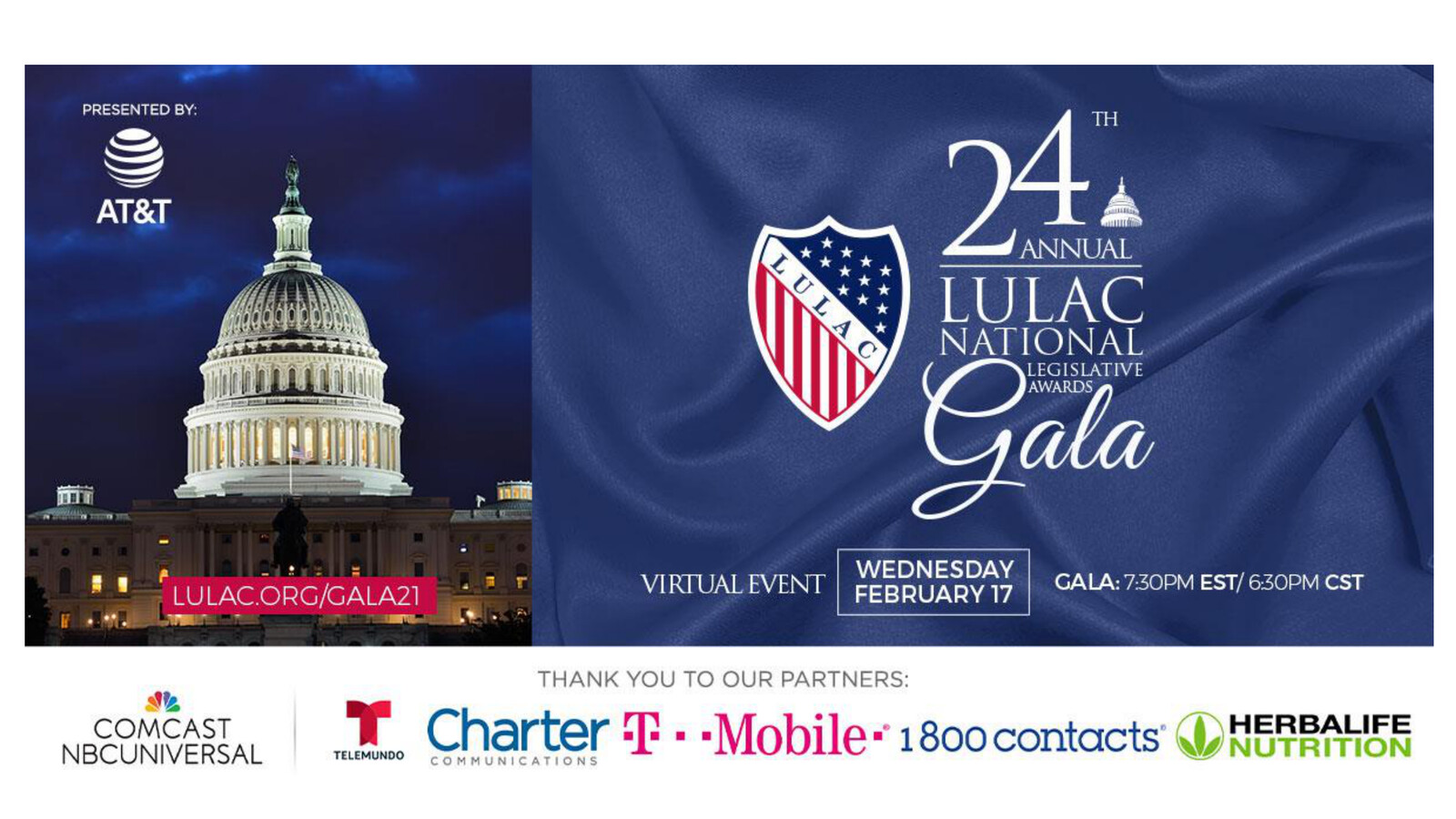 24th LULAC National Legislative Awards Virtual Gala by Beatriz Paz ...