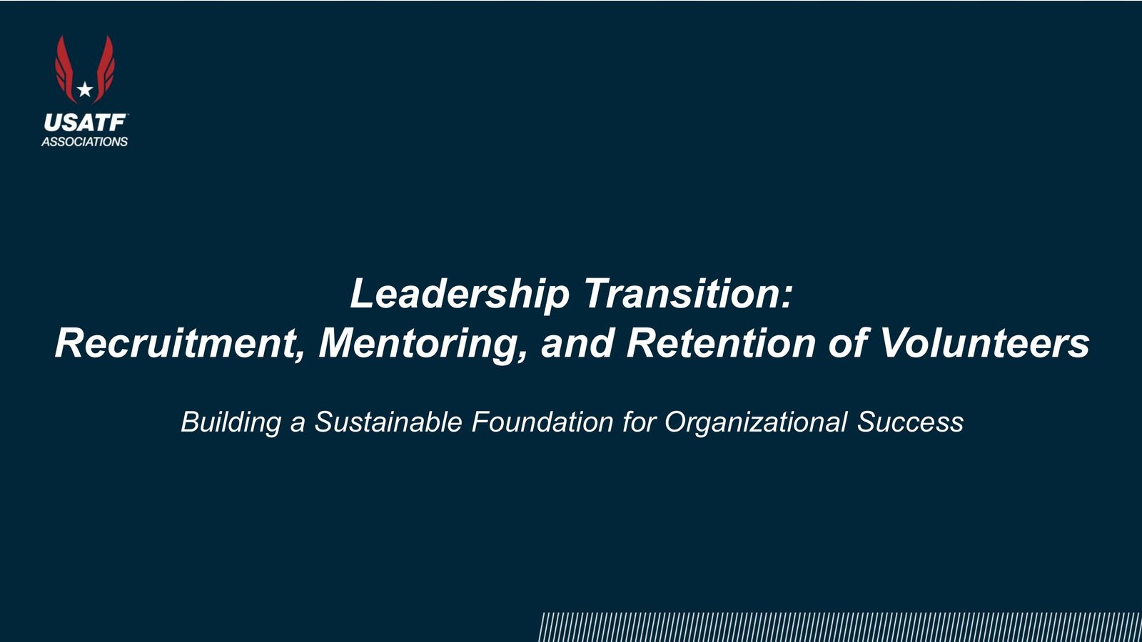 USATF Associations - Leadership Transition 2023 - Simone Terry by sarah ...