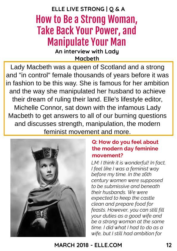 Macbeth Written Task by leenchammas - Flipsnack