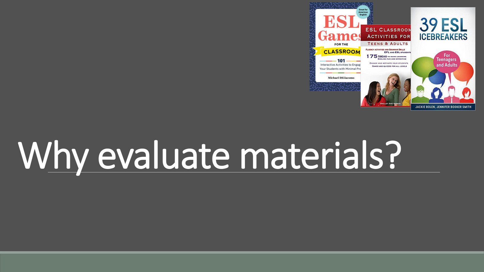 ESP MATERIAL EVALUATION by - Flipsnack