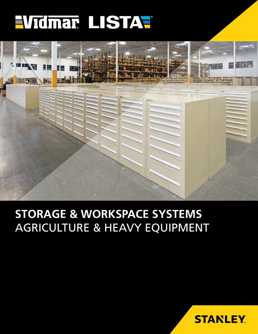 Agriculture & Heavy Equipment | Vidmar® | Lista® by Smart Storage ...