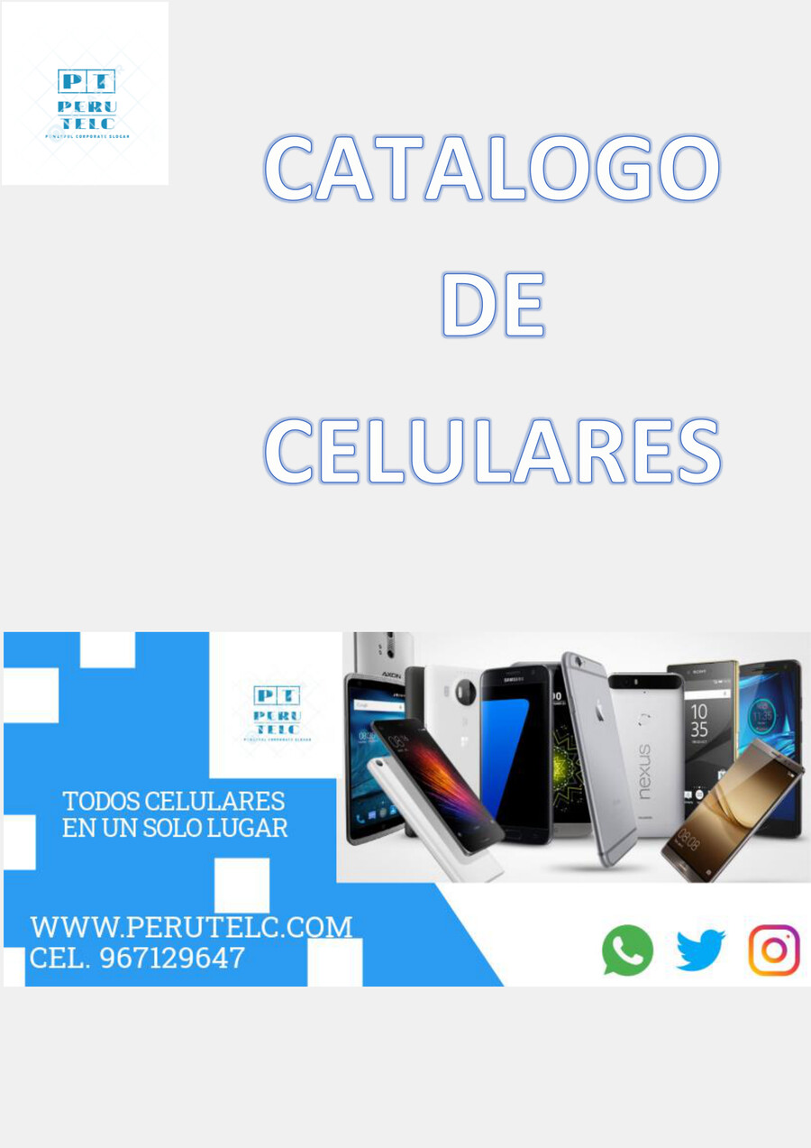 CATALOGO DE CELULARES by Evelyn Bustamante - Flipsnack