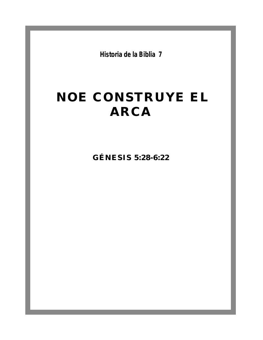 NOE CONSTRUYE EL ARCA by Docente Ossa - Flipsnack